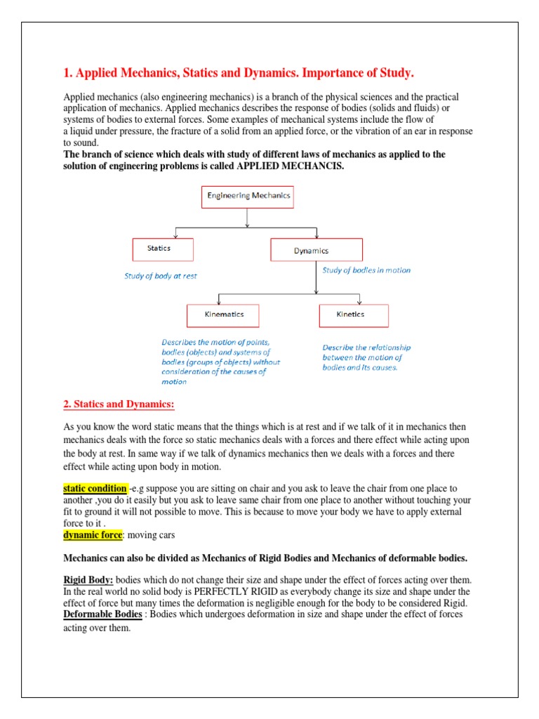 Unit No.1-Force (2) - 1 | PDF | Force | Mechanics
