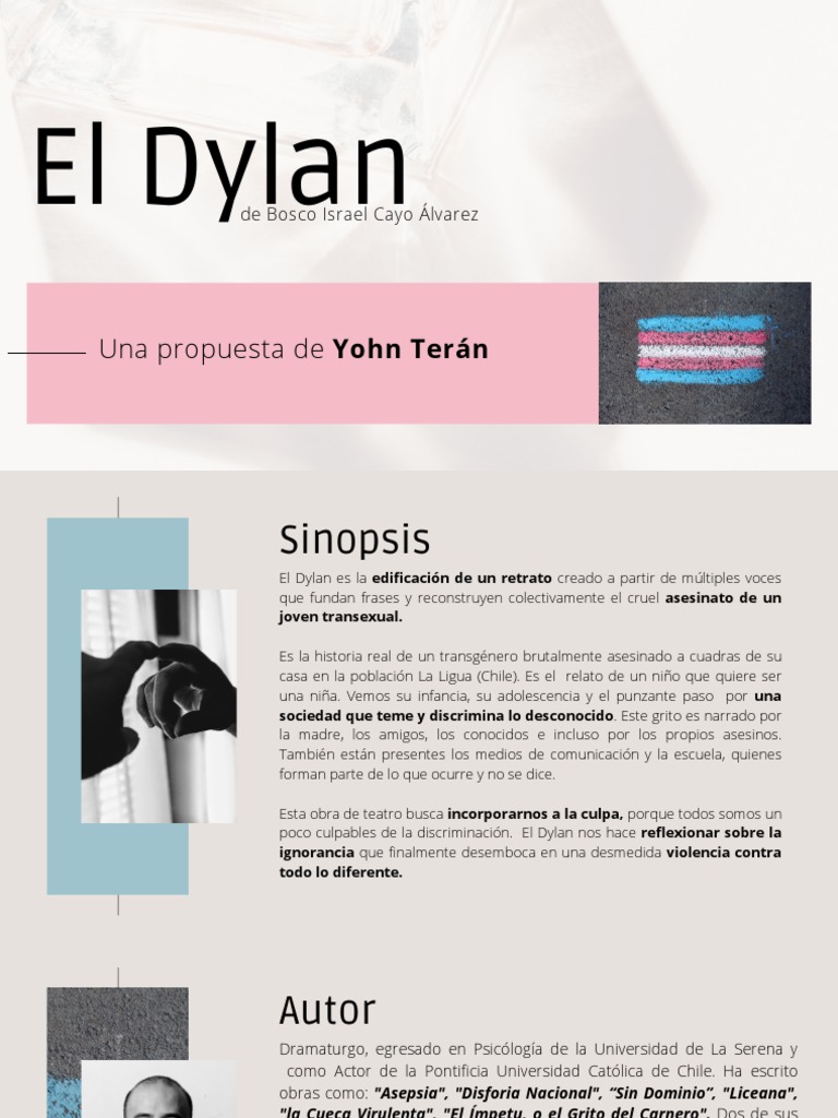 El Dylan | PDF | Ballet | Teatro