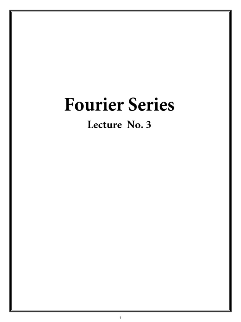 Lecture 3 Pdf Function Mathematics Special Functions