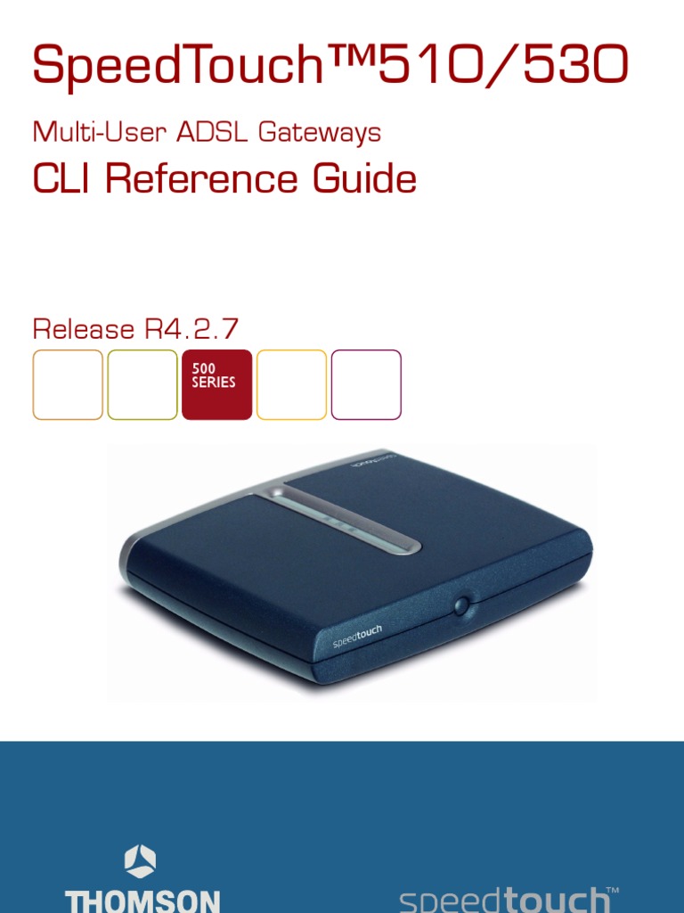 Speedtouch 530 CLI | Download Free PDF | Command Line Interface ...
