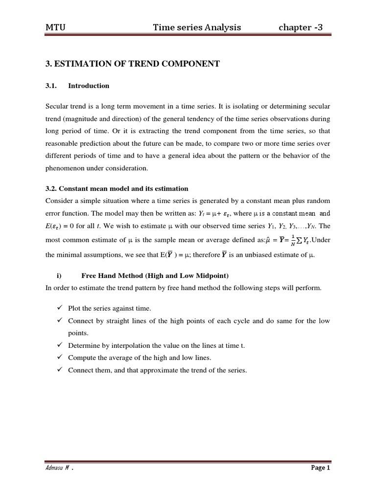 Chapter 3 | PDF | Mean Squared Error | Errors And Residuals