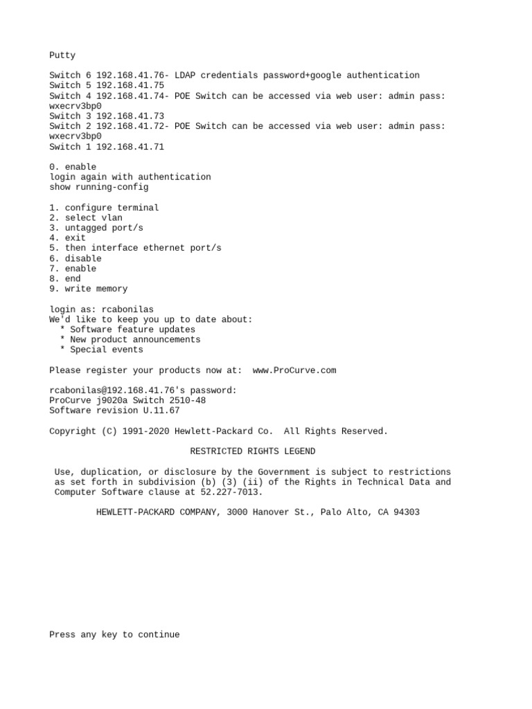 Putty | PDF | Radius | User (Computing)