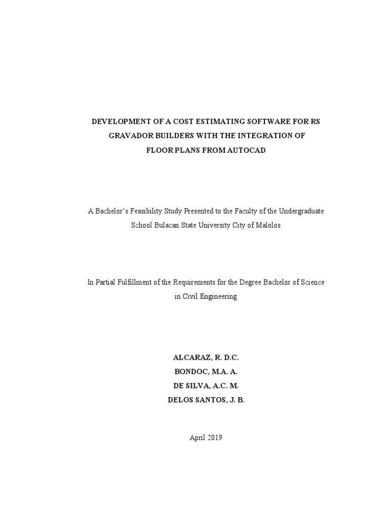 Thesis Title and Approval April 11 | PDF | Science & Mathematics ...