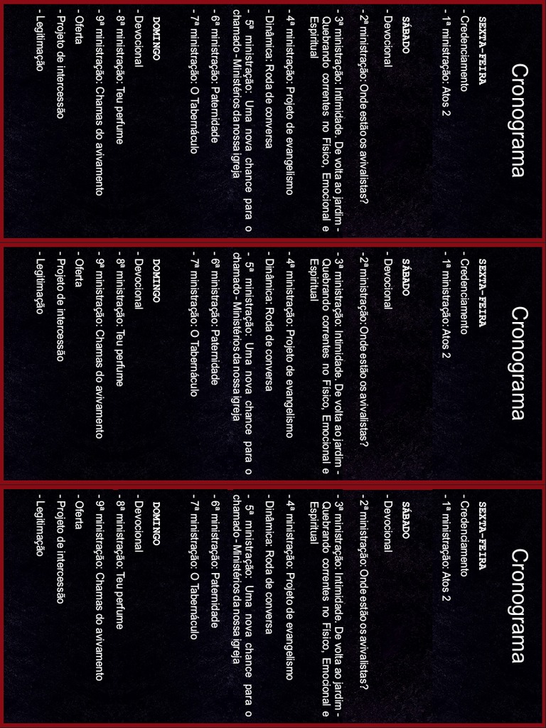 Folder Verso - Encontro Atos | PDF