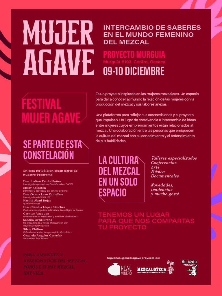Festival Mujer Agave: Proyecto Murguia | PDF
