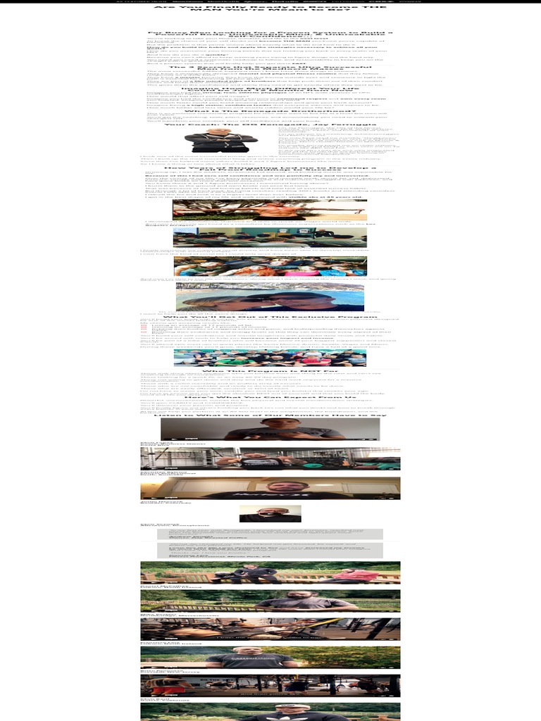 Jay Ferruggia Landing Page | PDF | Psychology