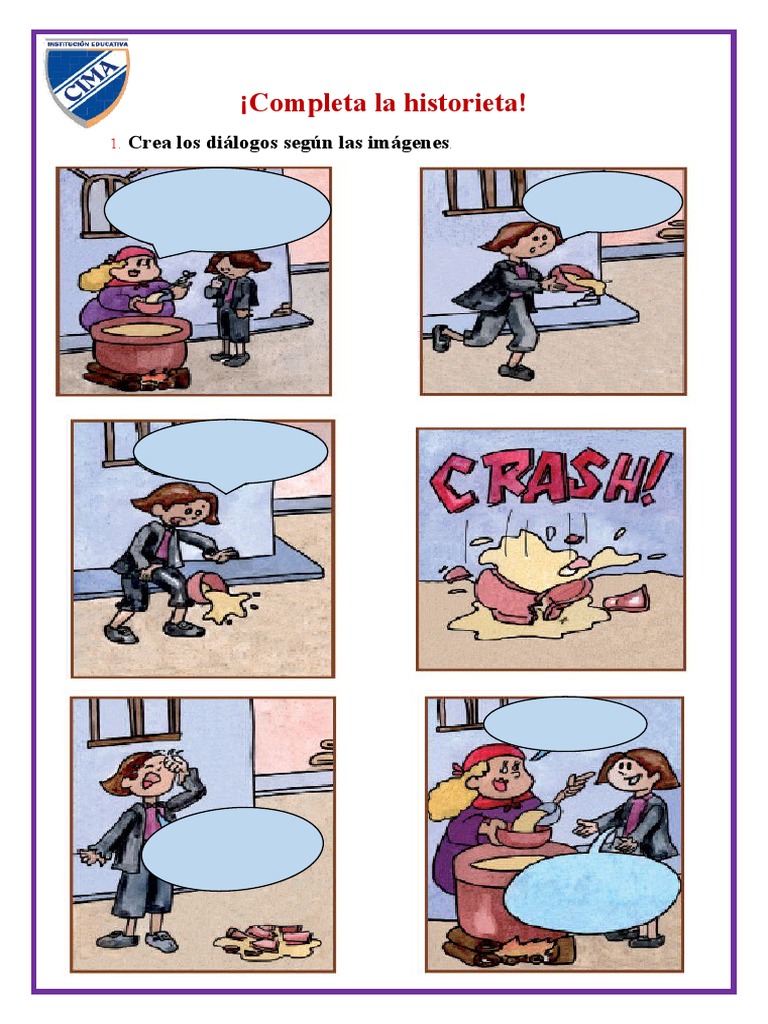 Ficha Práctica - La Historieta | PDF