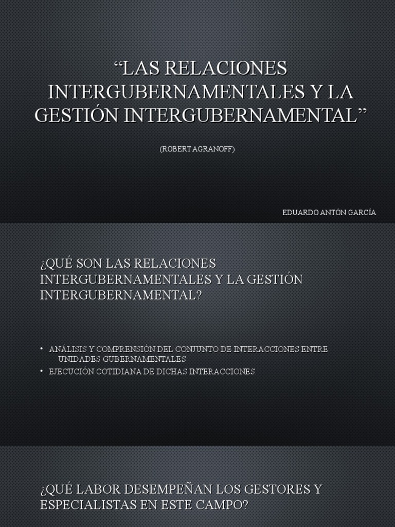 Agranoff | PDF | Finanzas y dinero | Política