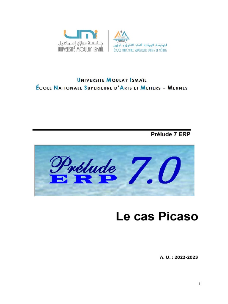 TP Gpao 2022-2023 | PDF | Inventaire | Planification
