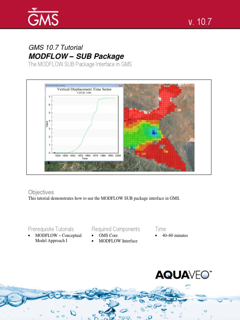 MODFLOW SUBPackage | PDF | Groundwater | Aquifer