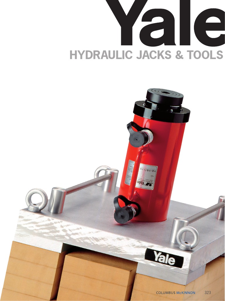 Yale Hydraulic Tools | Download Free PDF | Axle | Pump