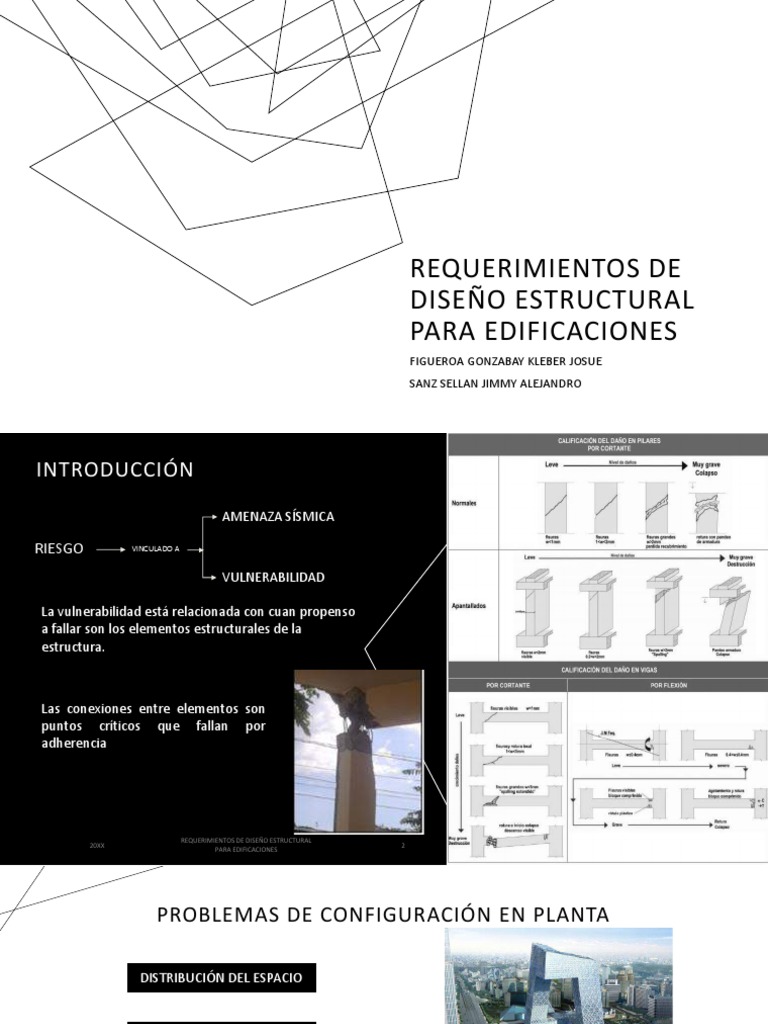 REQUERIMIENTOS DE DISEÑO ESTRUCTURAL PARA EDIFICACIONES-comprimido | PDF | Rigidez | Temblores