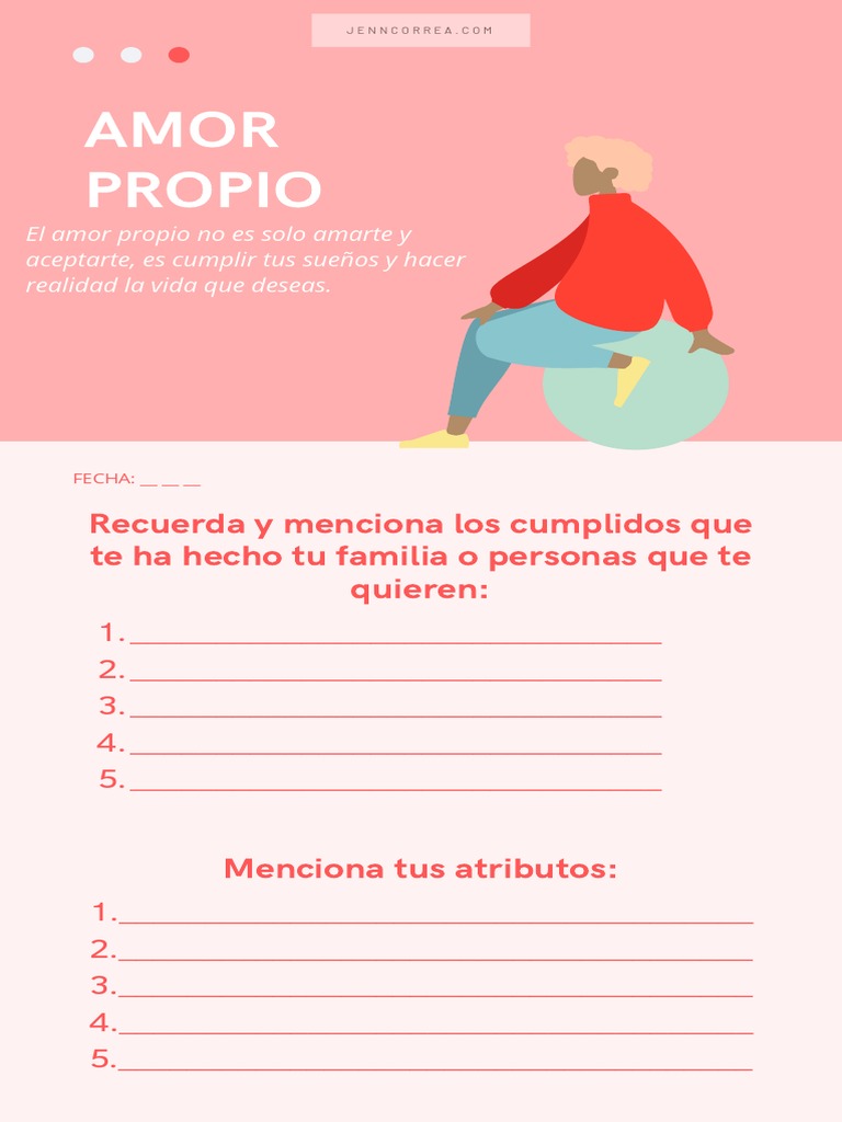 Compromisos para el Amor Propio | PDF | Relaciones personales, crianza ...