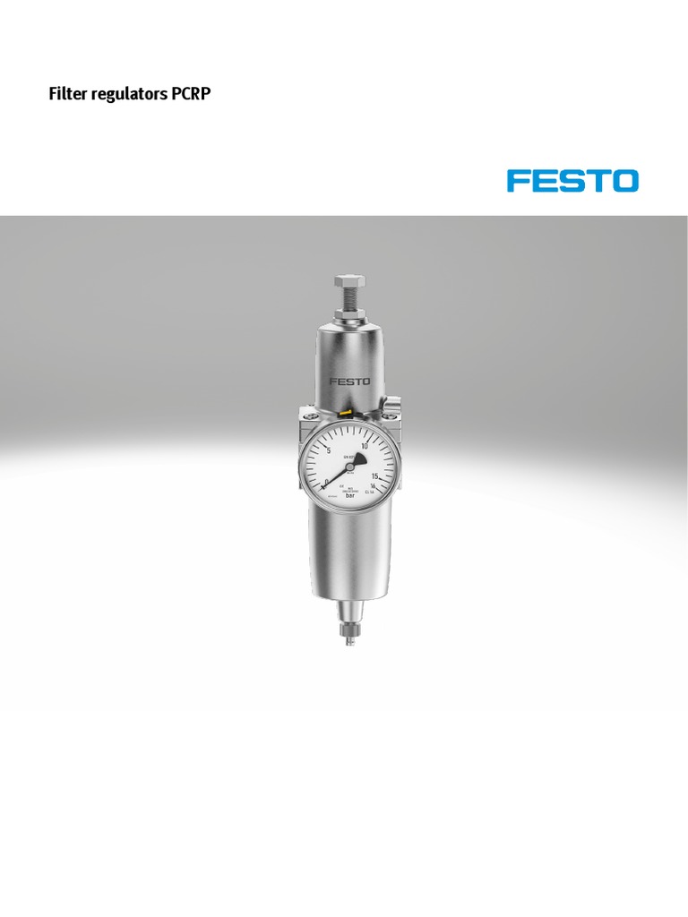 Filter Regulator | PDF | Filtration | Pressure Measurement