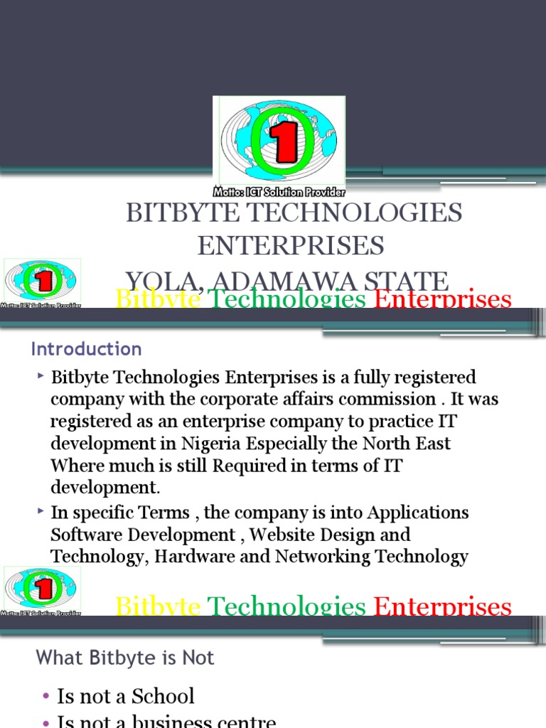Introduction To Bitbyte Technology | PDF | Mobile App | Application ...