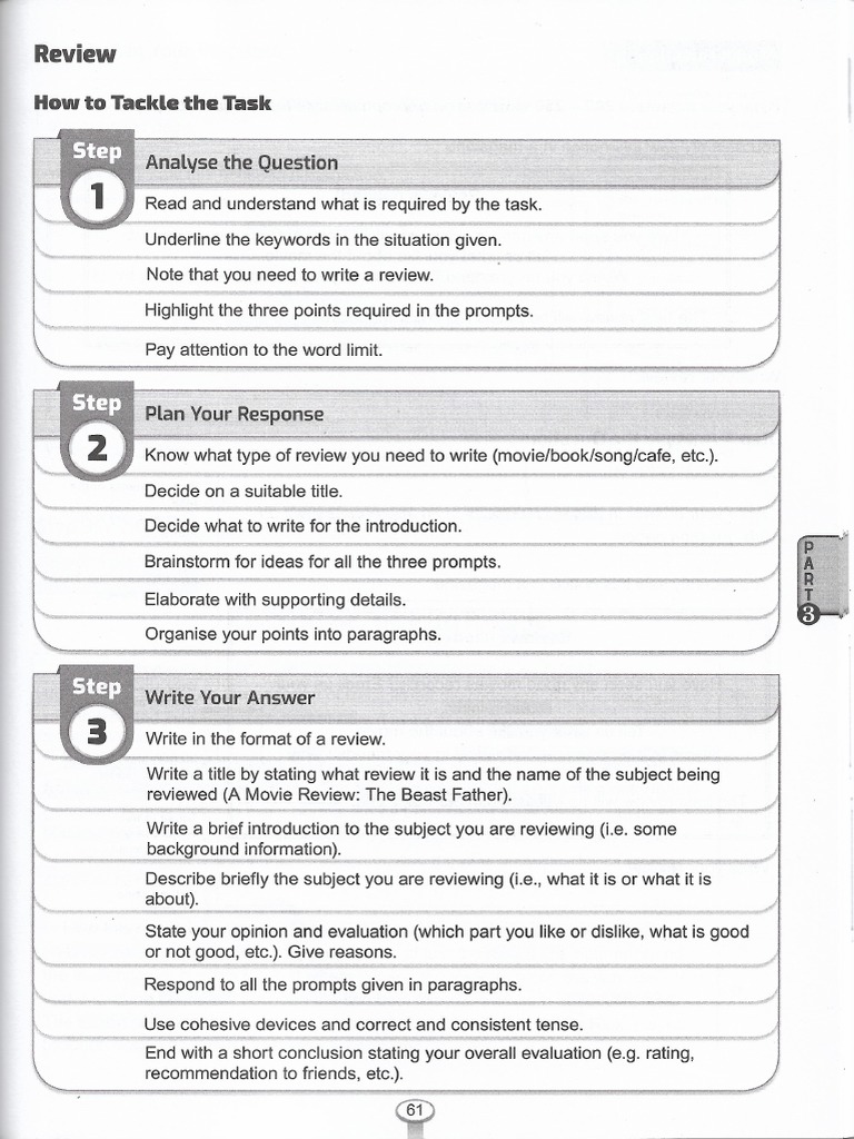 Mastering SPM Writing Part 3 Review | PDF