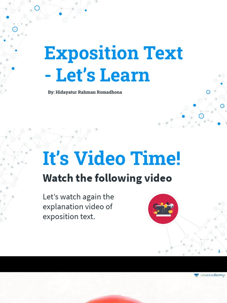 Materi - Let's Learn (Exposition Text) | PDF