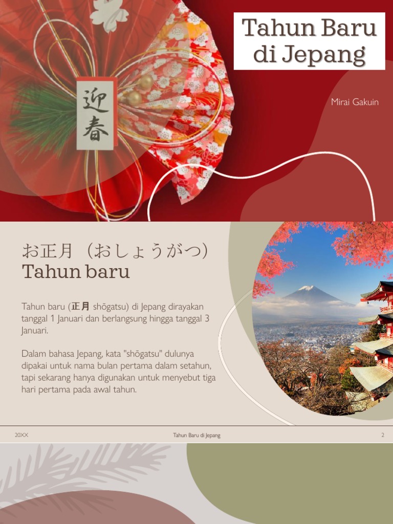Tradisi Tahun Baru di Jepang | PDF