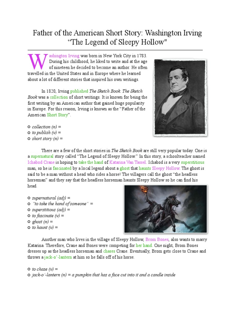 Sleepy Hollow PDF | PDF | The Legend Of Sleepy Hollow | Sleepy Hollow ...