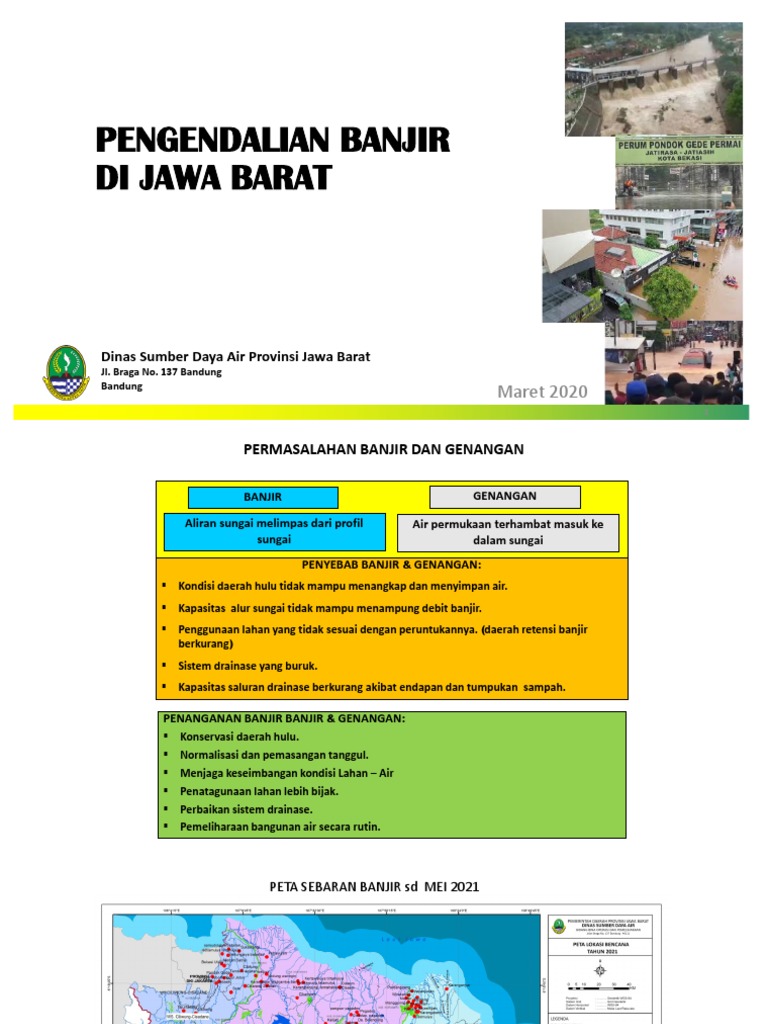 Lap - Pengendalian Banjir Di Jawa Barat | PDF