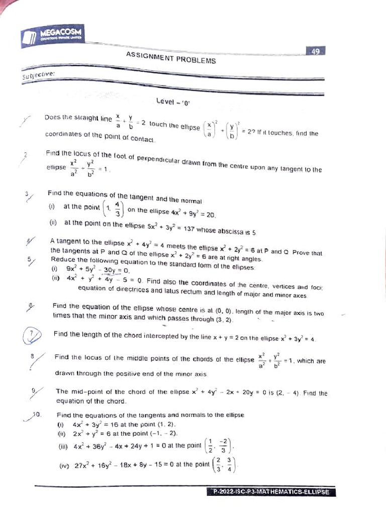 Ellipse | PDF | Ellipse | Circle