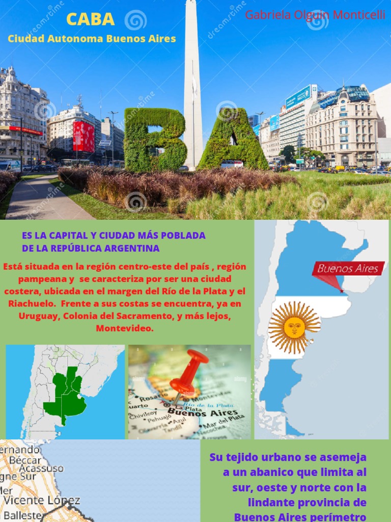 Buenos Aires: Capital y Atractivos Turísticos | PDF | Buenos Aires