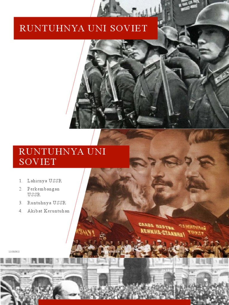 Runtuhnya Uni Soviet: Sebab & Dampak | PDF