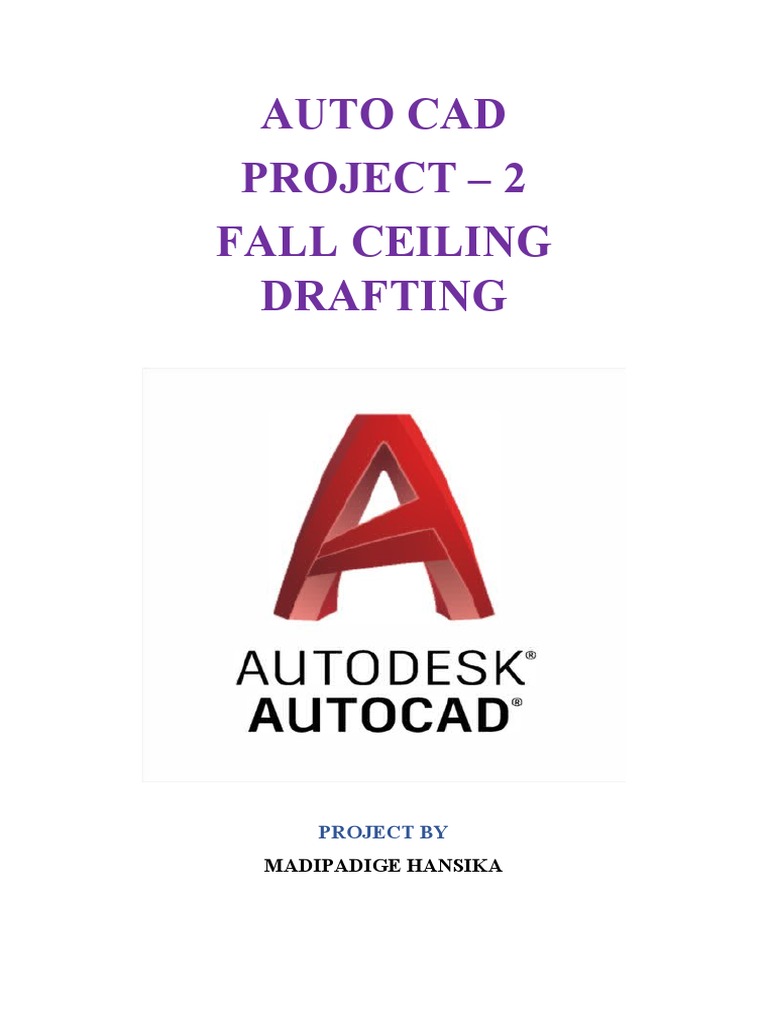 AUTO CAD Proj 2 | Download Free PDF | Auto Cad | Computer Aided Design