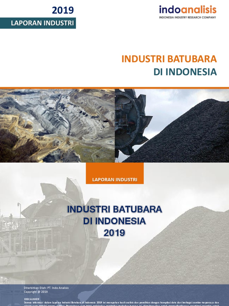 Laporan Industri Batubara Indonesia 2019 | PDF