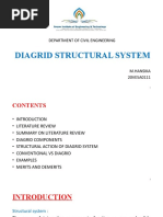 Diagrid System | PDF | Beam (Structure) | Civil Engineering