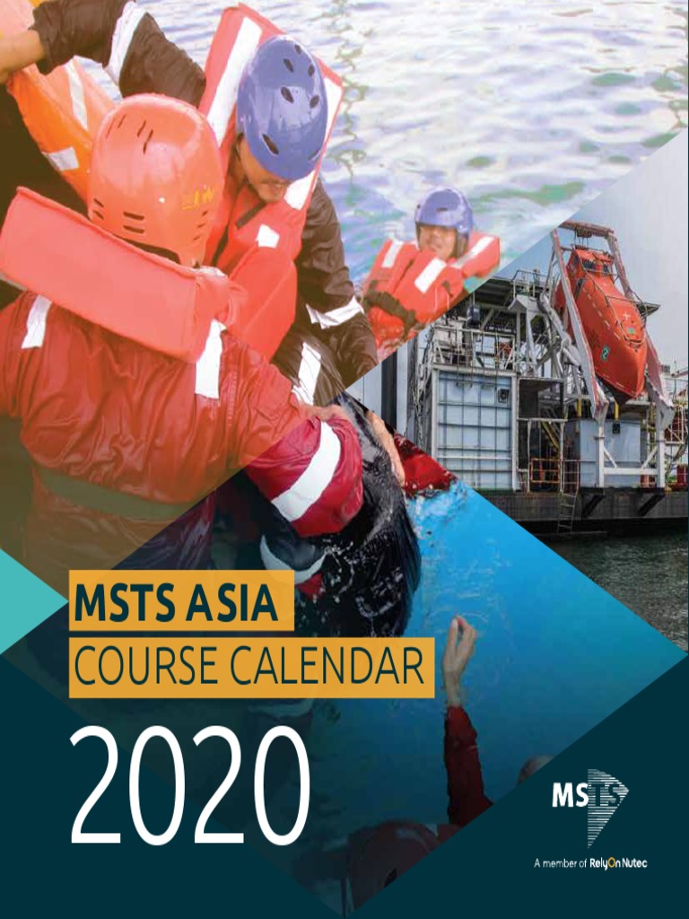 MSTS - Course Calendar 2020 - v5 | PDF | Malaysia