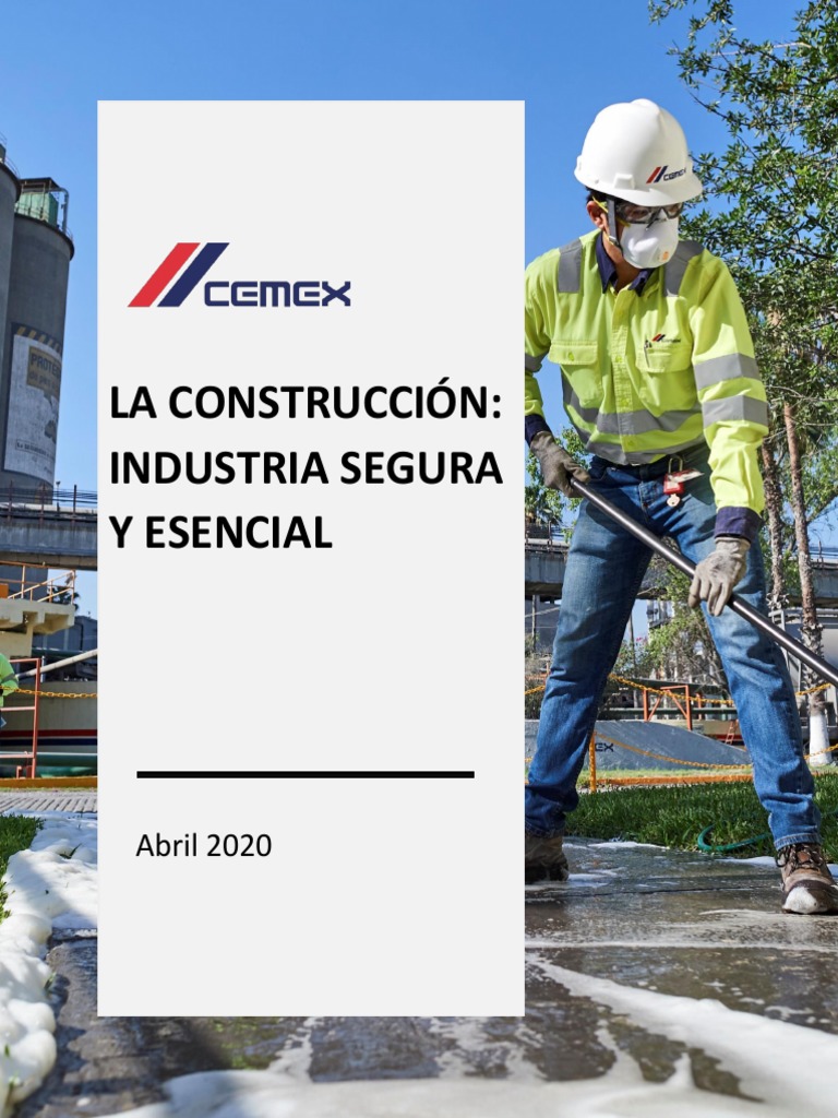 Protocolo Covid Cemex | PDF | Infraestructura | Administración de ...