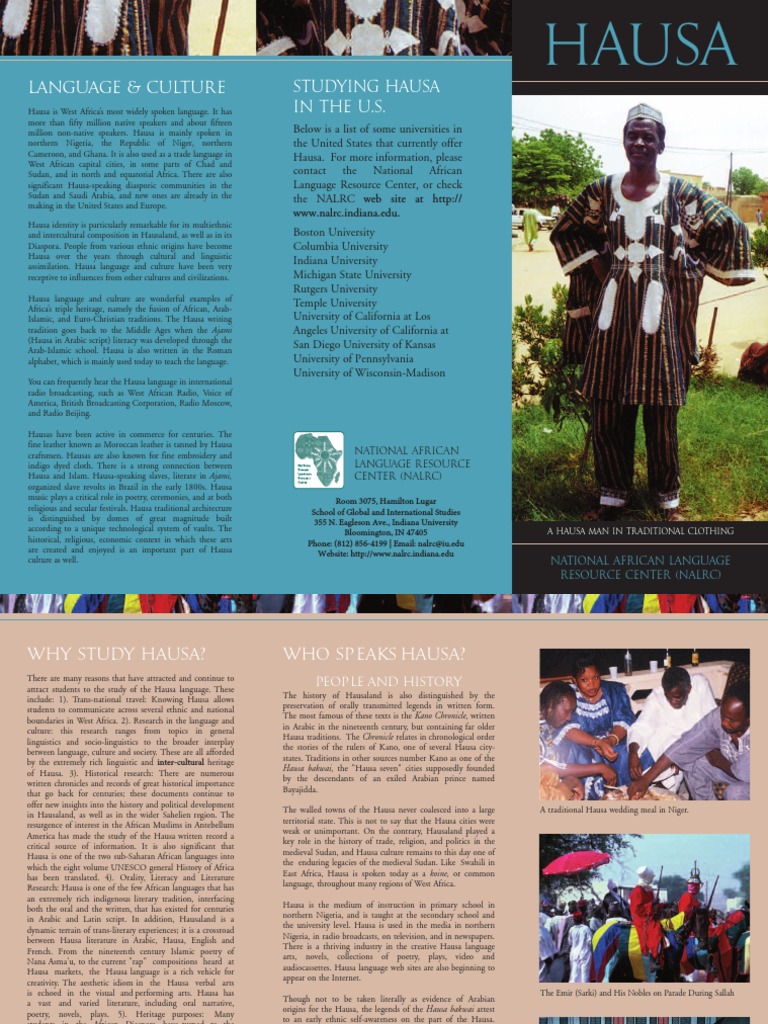 Hausa | PDF | Linguistics