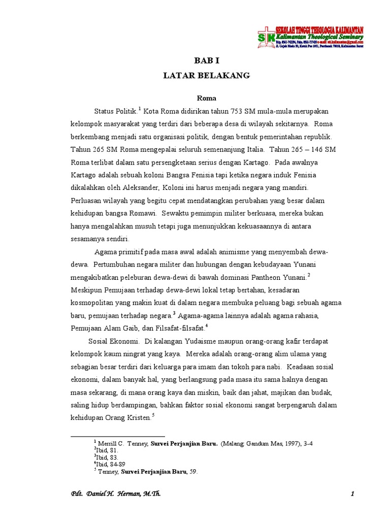 Studi Kitab Roma | PDF