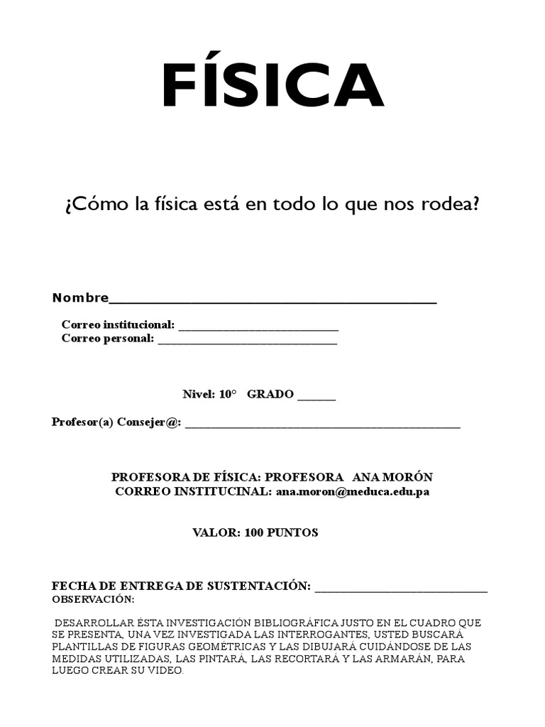 figura geomética | PDF | Física | Rectángulo