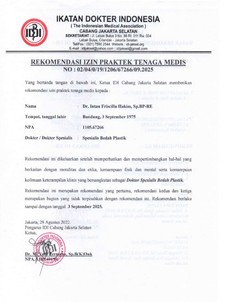 Gabungan Rekom Dan STR - Compressed | PDF