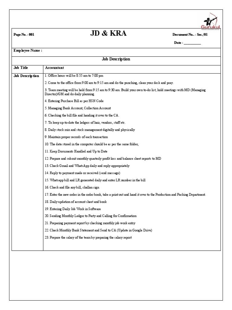 Account JD and KRA Eng | PDF | Books | Cheque