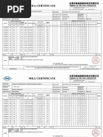 Galvanizing Certificate. | PDF