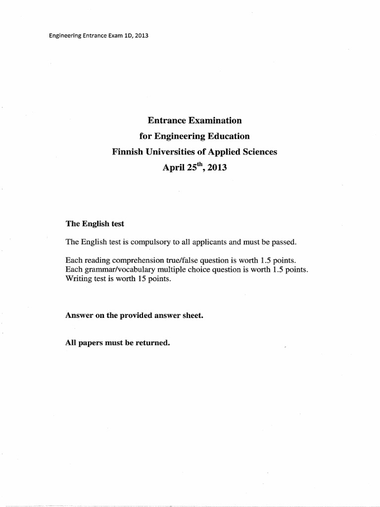 EE - Engineer 2015 | PDF