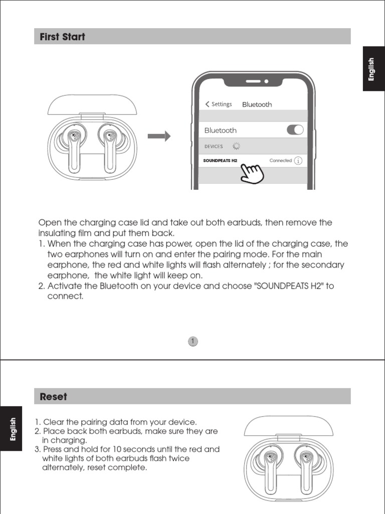 SOUNDPEATS H2 - User - Manual | PDF | Electromagnetic Interference ...