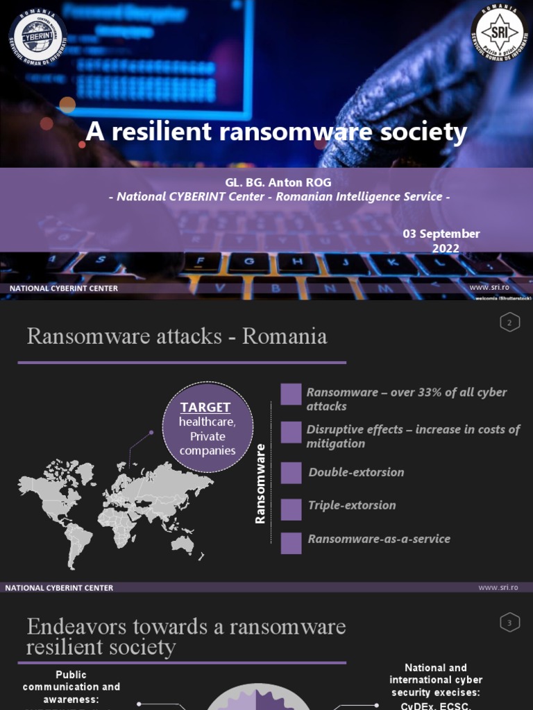 Prezentare NSC Septembrie 2022 | PDF | Security | Computer Security
