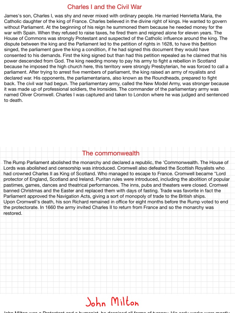 Charles I | PDF | English Civil War | Oliver Cromwell