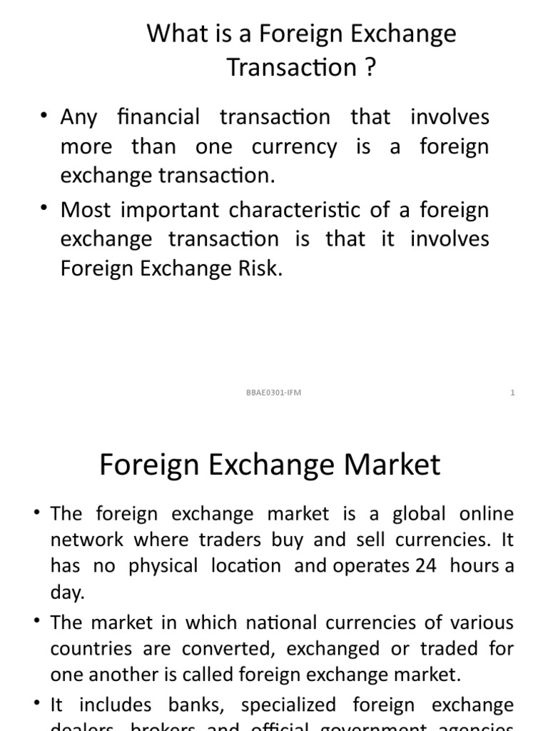 Foreign Exchange Market | PDF | Foreign Exchange Market | Arbitrage
