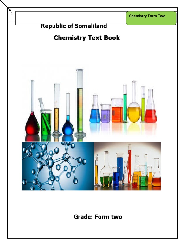 Chemistry Textbook for Form Two | PDF | Gases | Chemical Elements