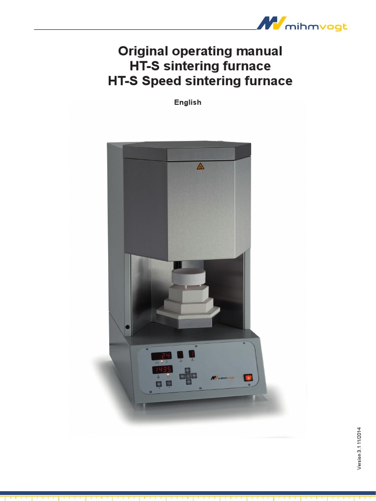 2018-03-01_BA_HT-S_EN | PDF | Sintering | Mains Electricity