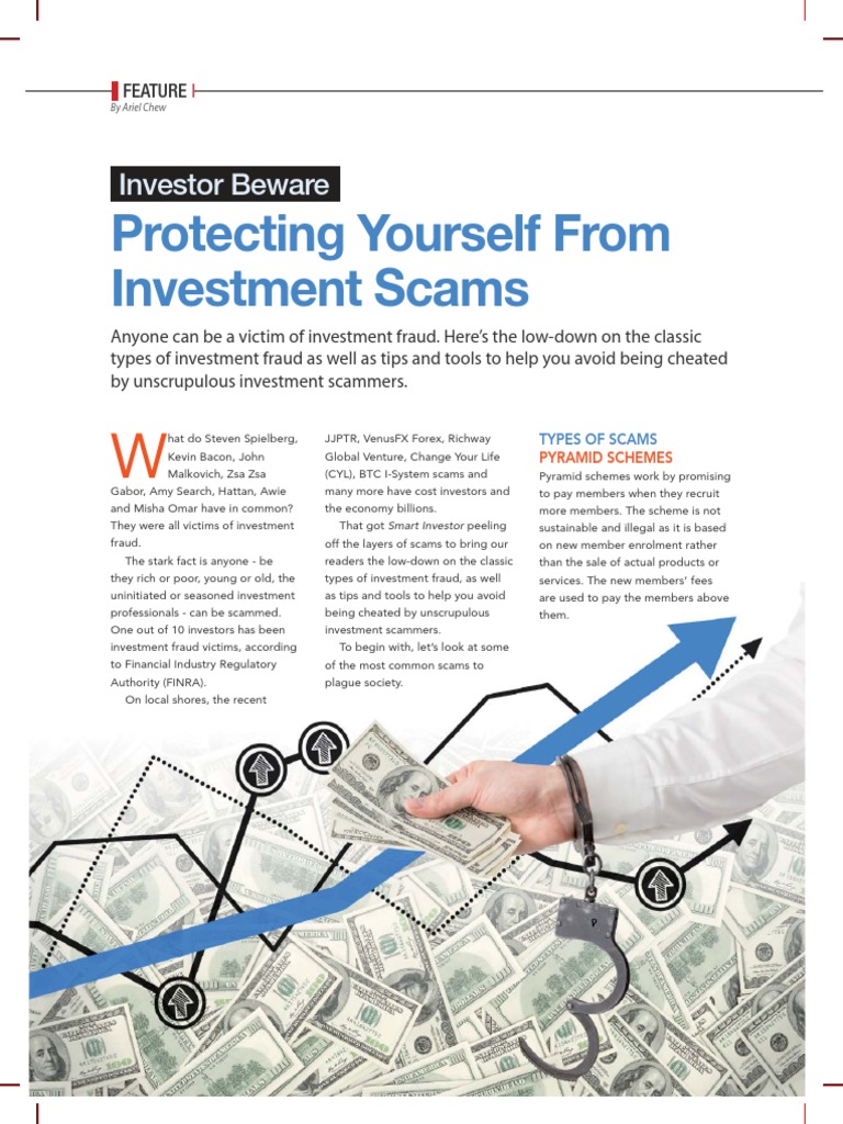 Protecting Yourself From Investment Scams Smart Investor Magazine | PDF ...