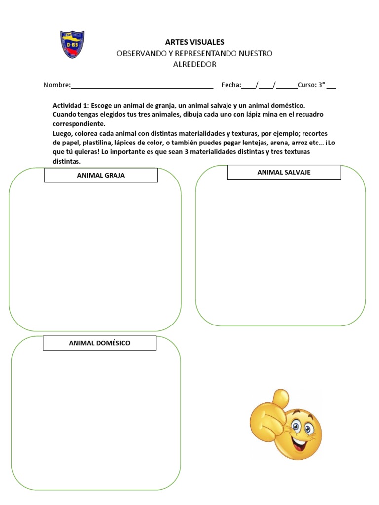 Guía Arte 3° Básico | PDF