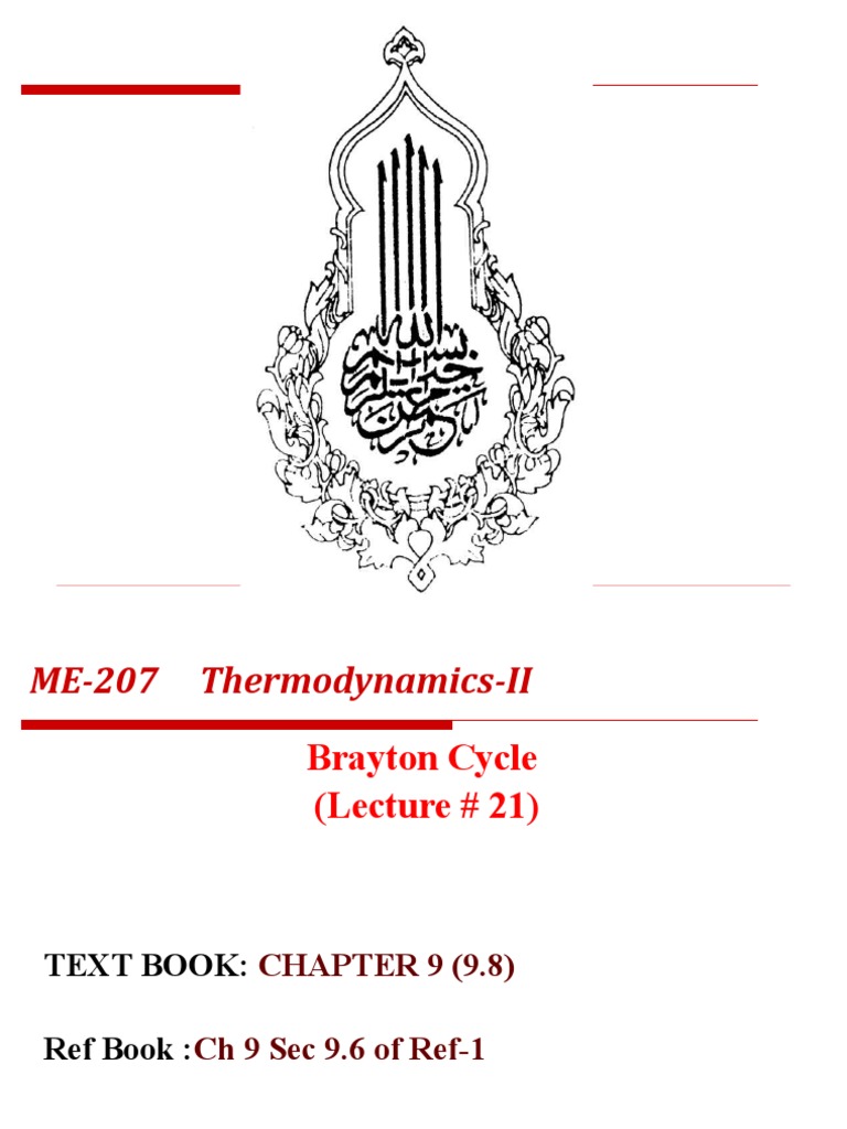 Brayton Cycle in Gas Turbines | PDF | Gas Turbine | Marine Propulsion