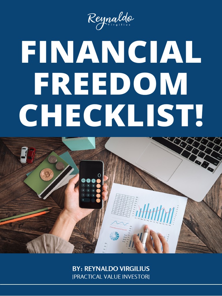 (FREE) Financial Freedom Checklist | PDF