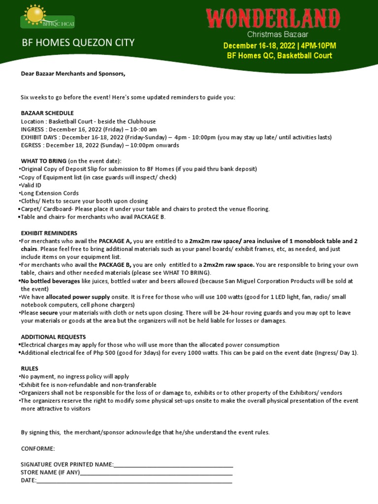 2022 Ingress Reminder - Confirmation Form | PDF